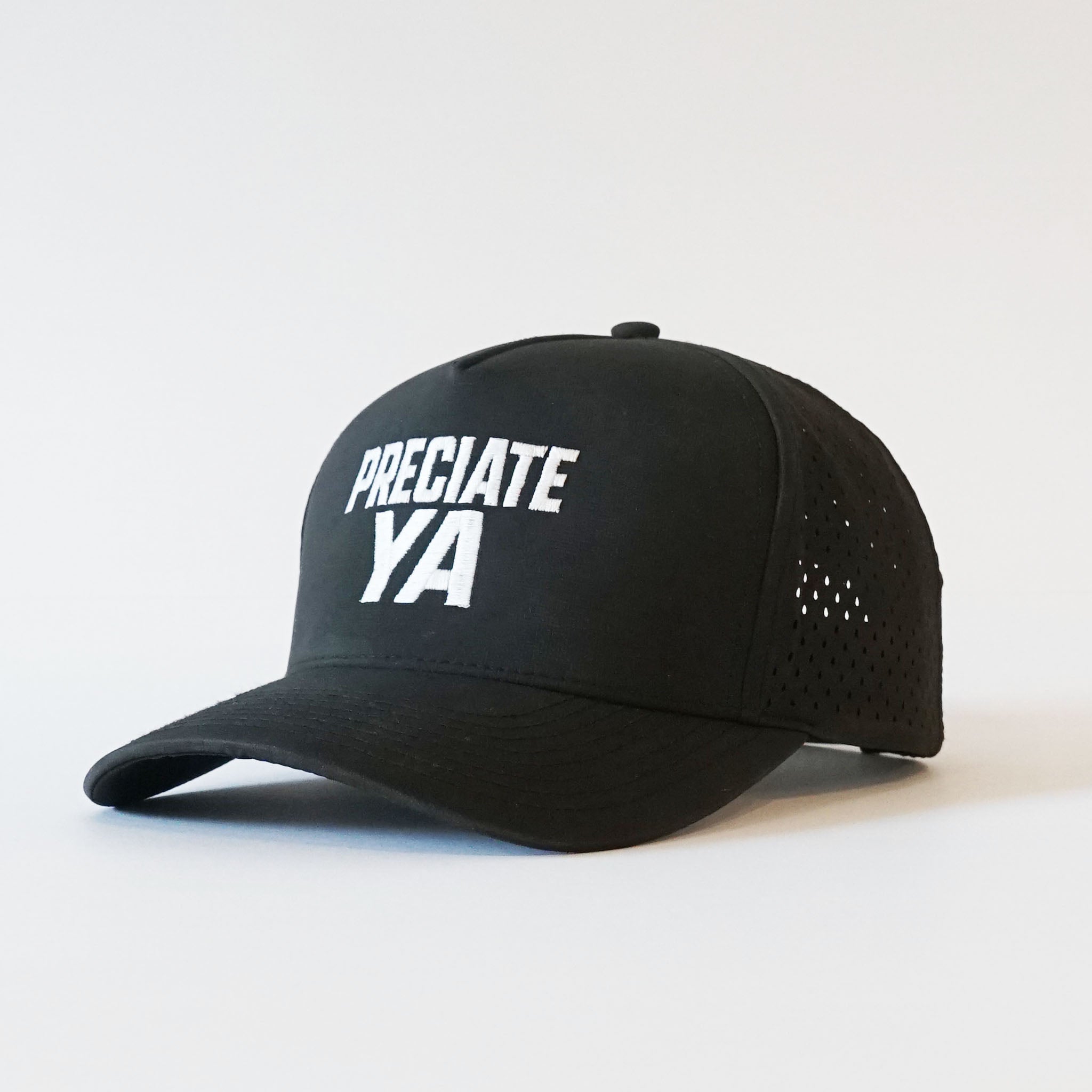 "The Original" Performance Snapback Black – PRECIATE YA